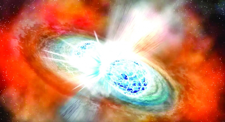 Colliding Neutron Stars Create Kilonova Explosions