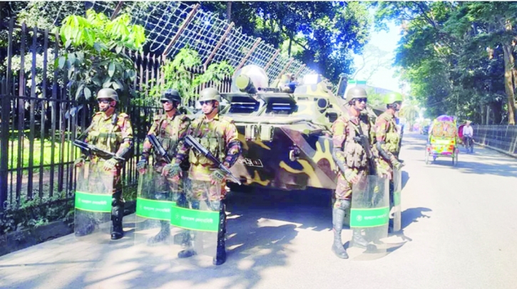 Special security remains in place in tribunal area-